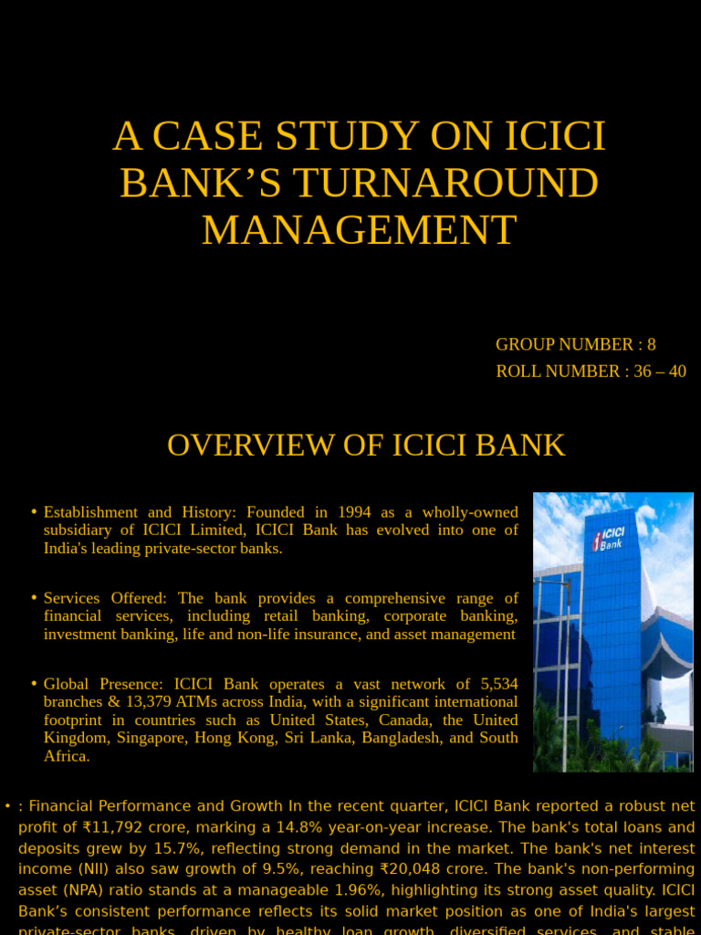 Turnaround Management | PDF | Banks | Loans