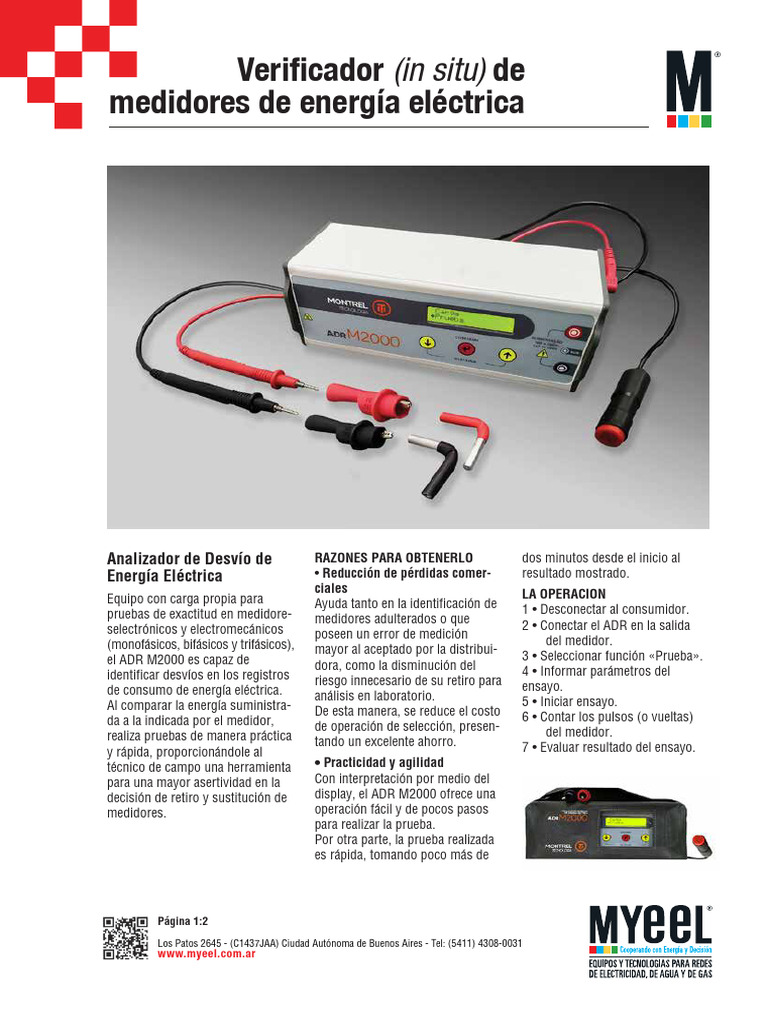 Adr M2000 | PDF | Conector eléctrico | voltaje