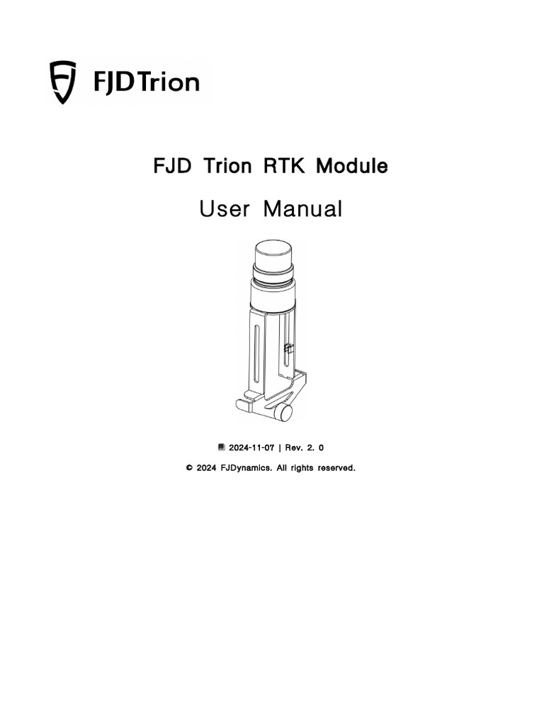 FJD Trion RTK Module User Manual | PDF | Image Scanner | Computer ...
