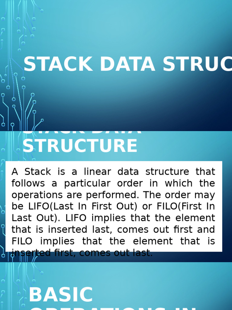 Data Structures and Algorithms Week 3 | PDF
