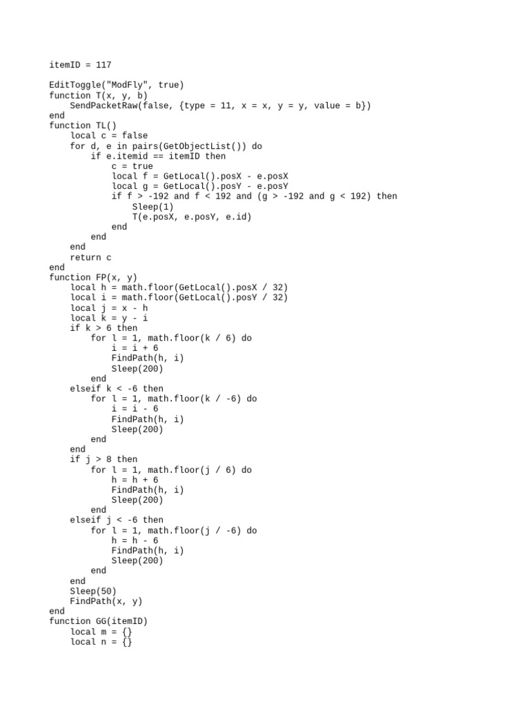 Take Float GL - ENC - Lua | PDF