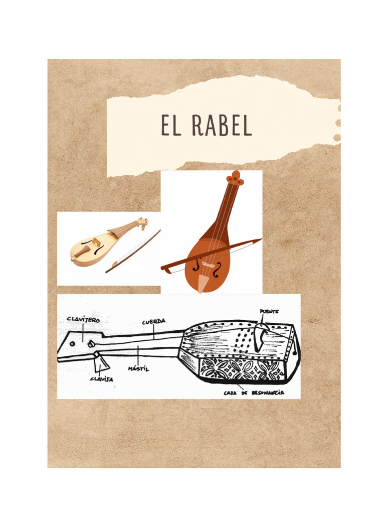 Trabajo Del Rabel | PDF | Instrumentos de cuerda | Guitarras