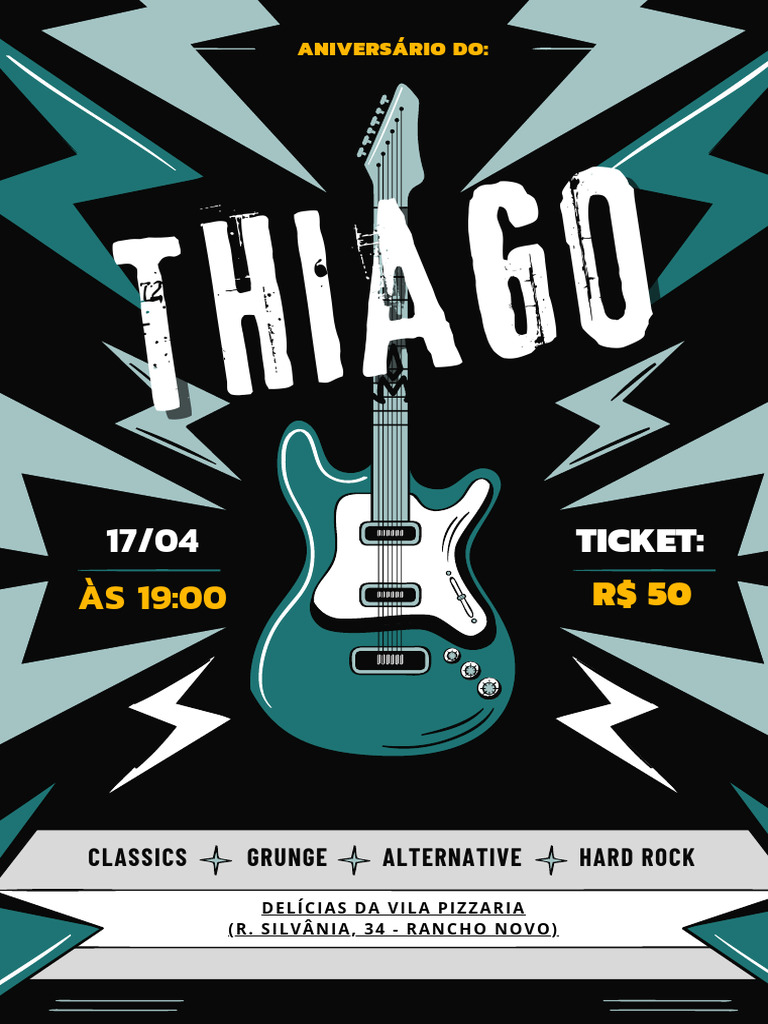 Convite do Thiago-1 | PDF