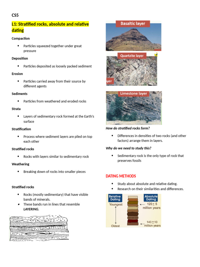CS5 | PDF | Stratigraphy | Landslide