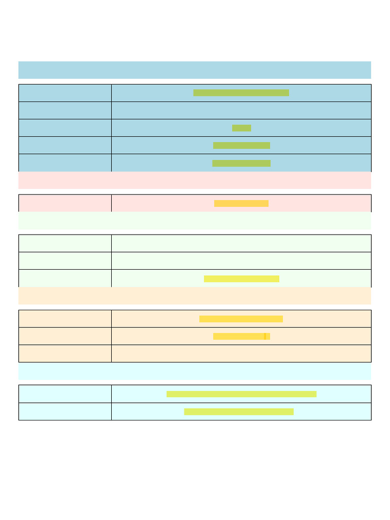 Aesthetic Study Timetable for Success | PDF