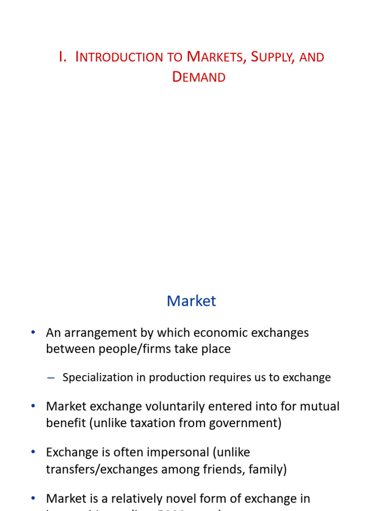 Supply Demand (1) | PDF | Economic Equilibrium | Market (Economics)