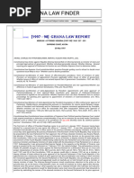 J.H. Mensah v. Attorney-General Case Summary | PDF | Article One Of The ...