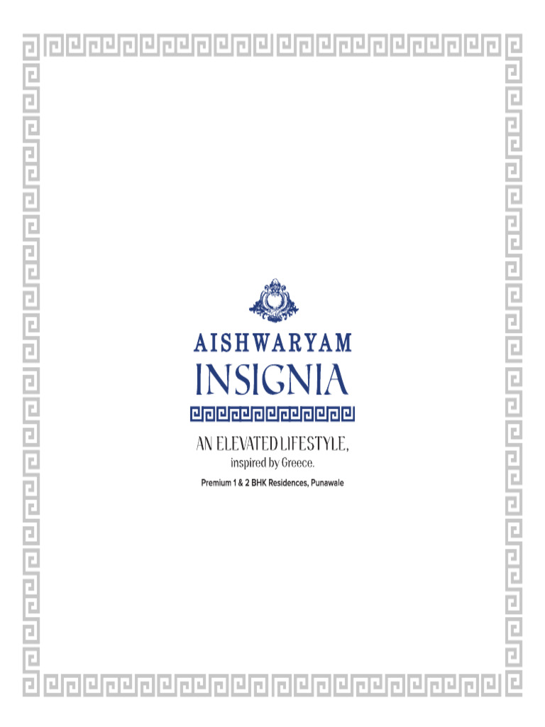 Brochure Aishwaryam Insignia | PDF