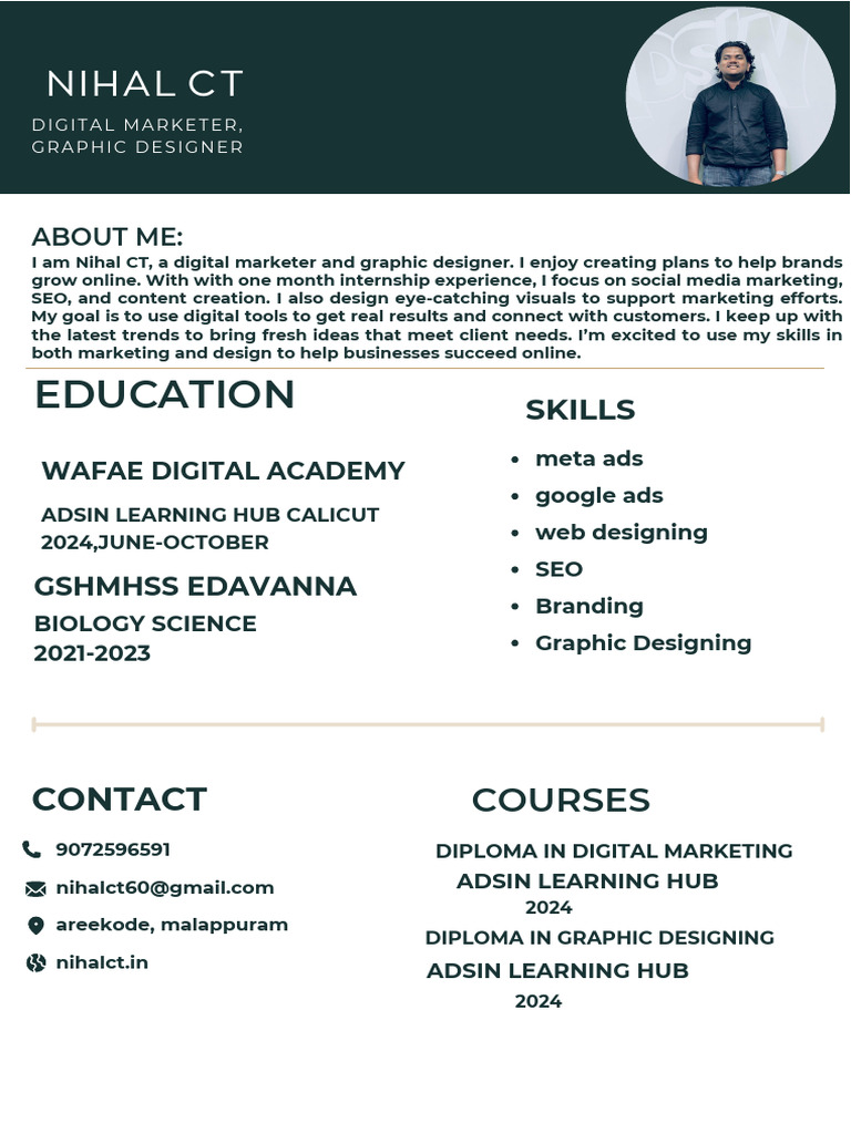 Nihal Resume | PDF