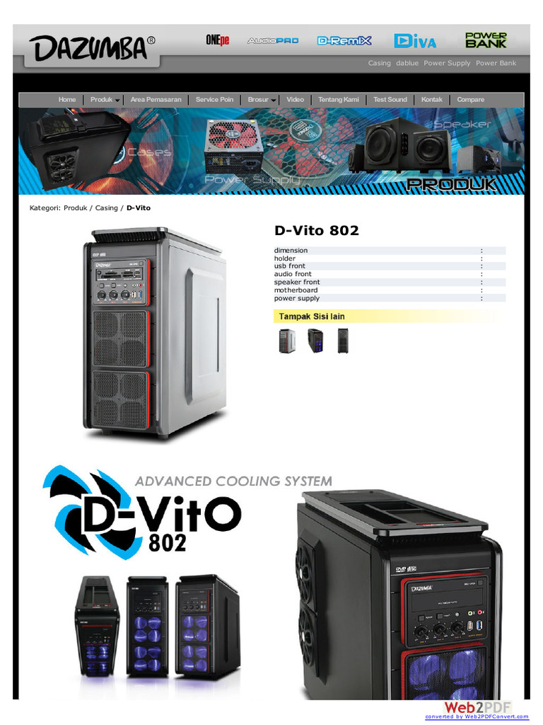 Dazumba Dvito802 | PDF