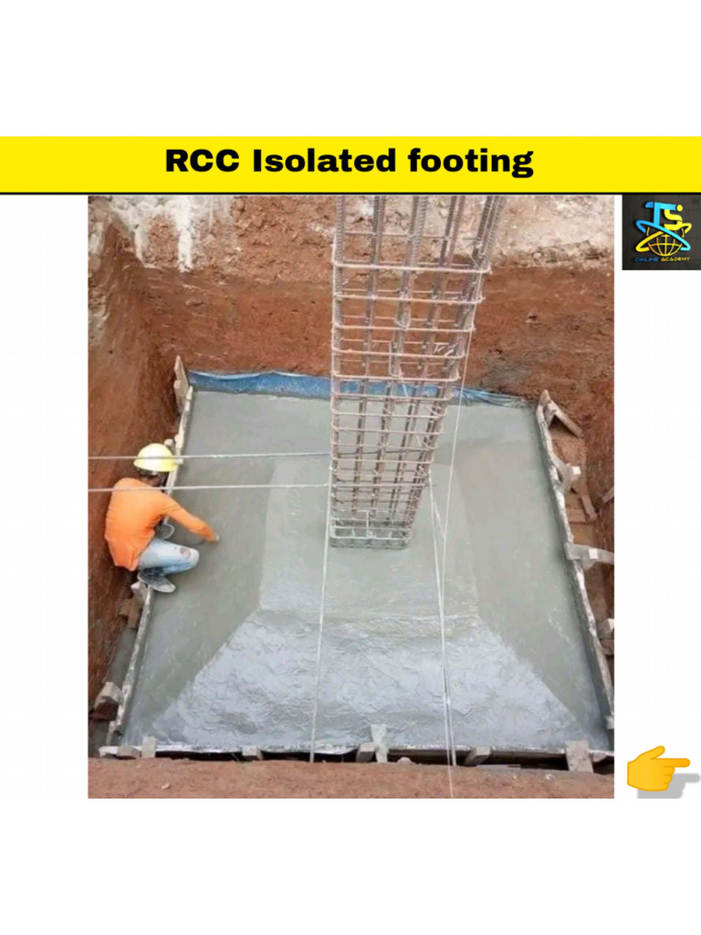 RCC Isolated Footing | PDF
