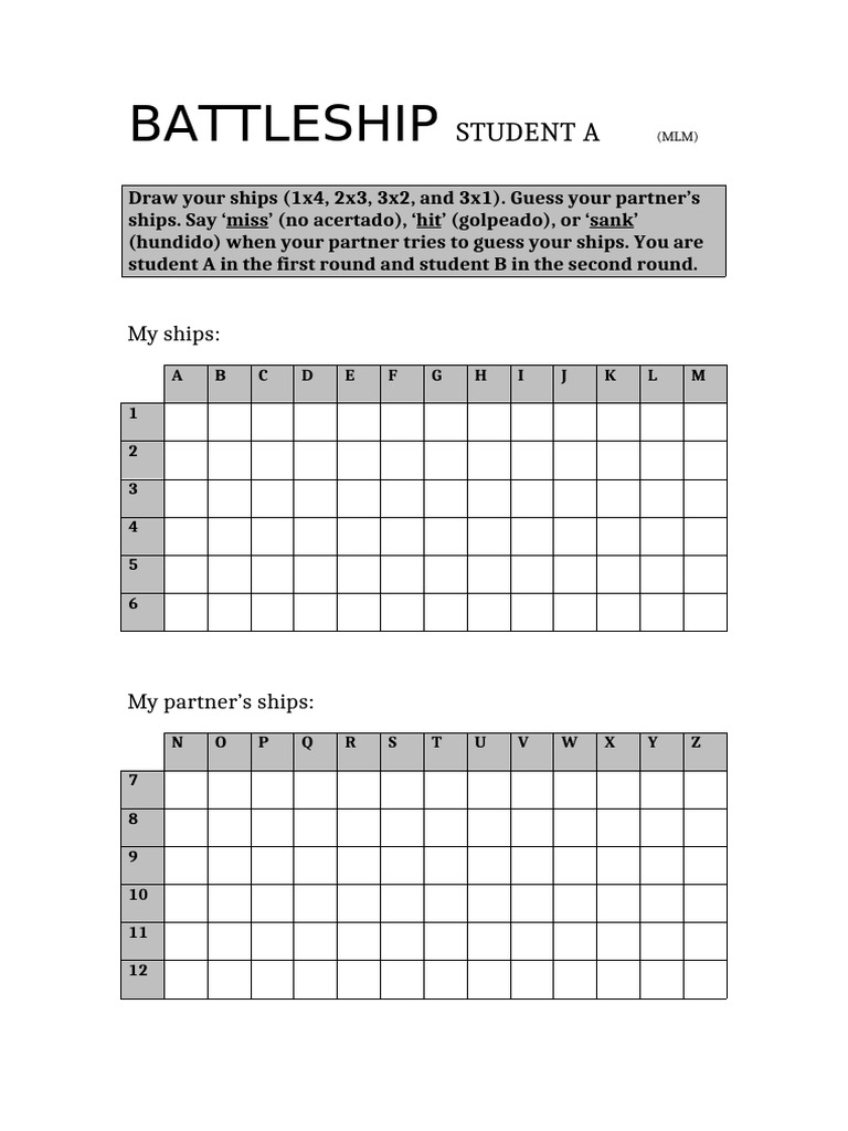BATTLESHIP | PDF