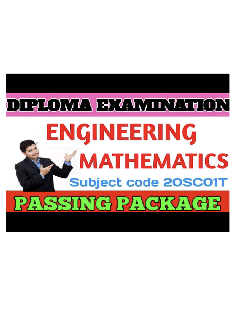 VTU Maths Passing Package | PDF