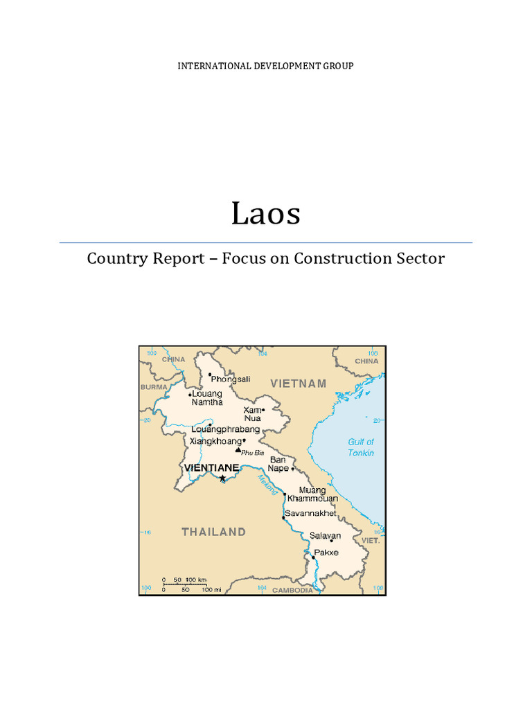Laos Country Report | PDF | Joint Venture | Laos