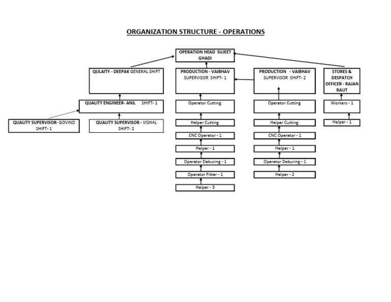 Operations Team Structure Overview | PDF