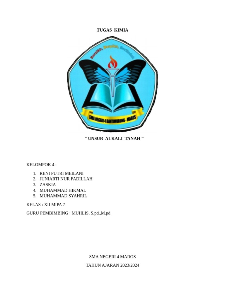 TUGAS KIMIA | PDF