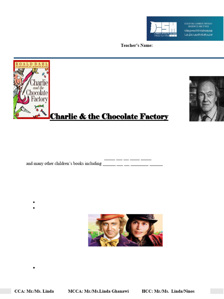 Gr5 Lit Week10 Charlie PDF | PDF