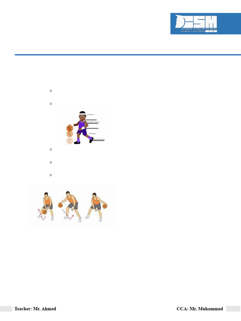 Gr5 Pe Ph1 Ss2 Basketball.pdf | PDF | Sports | Team Sports