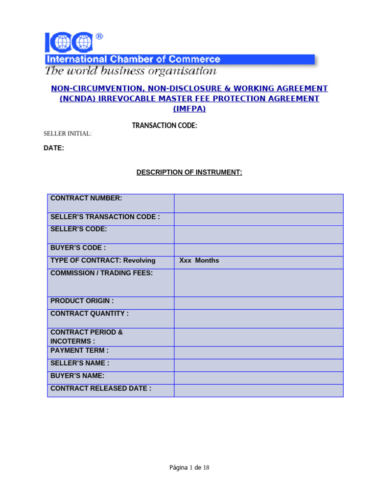 NCNDA & IMFPA Agreement Overview | PDF | Wire Transfer | Arbitration