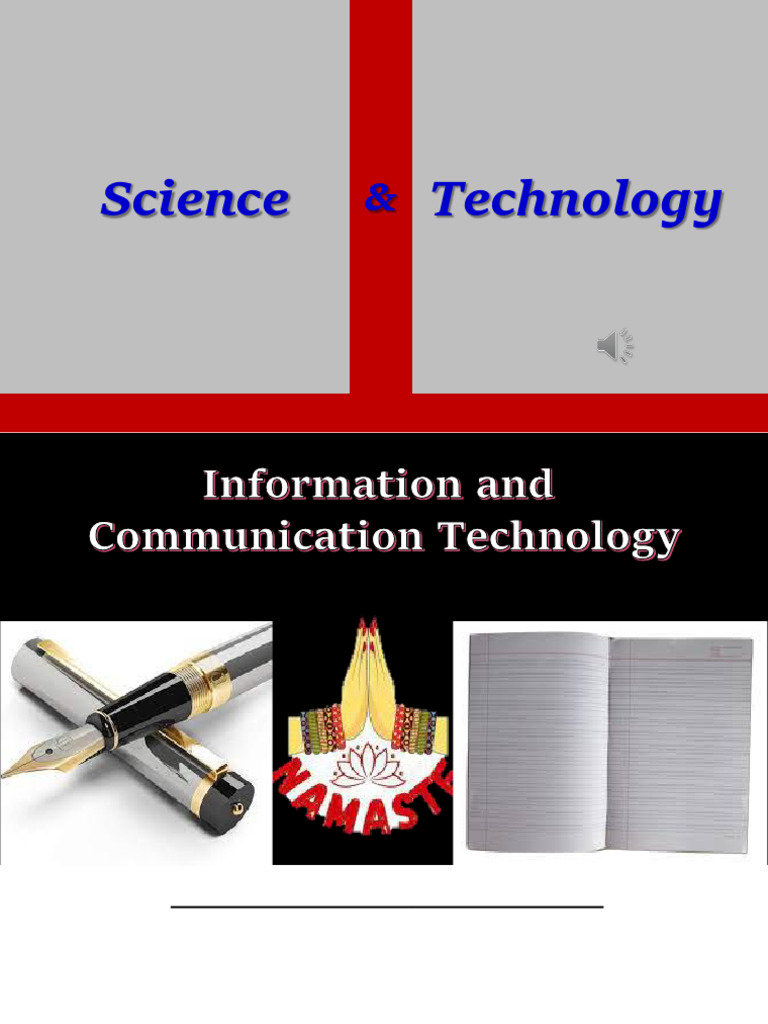 ICT Science and Technoogy | PDF | Broadband | Digital Signal