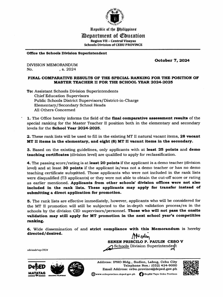 DM - s2024 - 611 MT Ranking | PDF