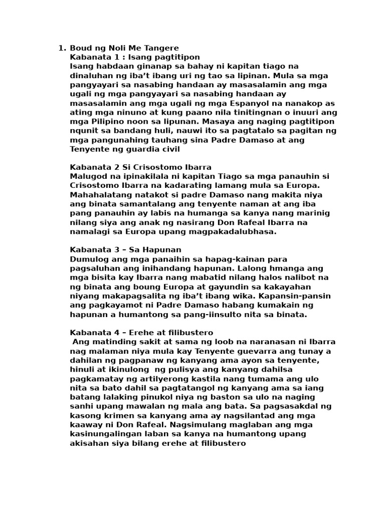 Boud NG Noli Me Tangere | PDF