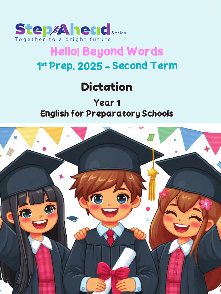 Prep 1 Hello! Beyond Words - Dictation | PDF