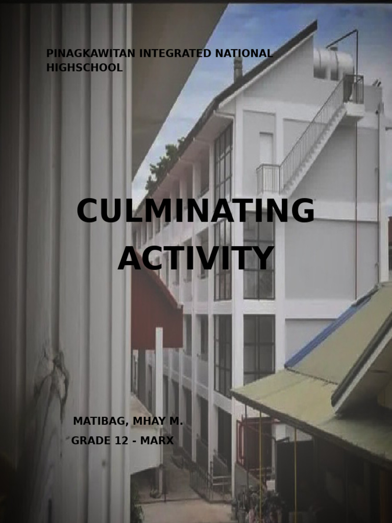 Culminating Activity - Grade 12 Marx | PDF