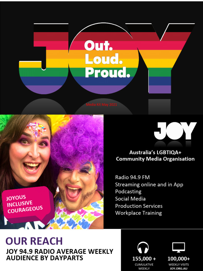 JOY-Media-Kit-2021 | PDF | Podcast | Mass Media