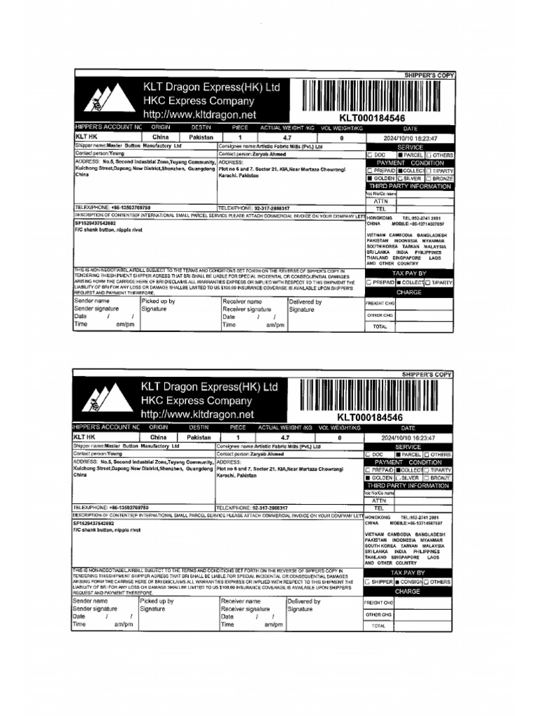 KLT000184546 AWB | PDF