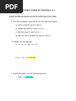 Algebraic Fractions Revision Practice Grid Answers - DR Austin Maths ...