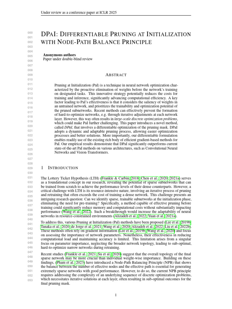 4990_DPaI_Differentiable_Pruni | PDF | Mathematical Optimization | Algorithms