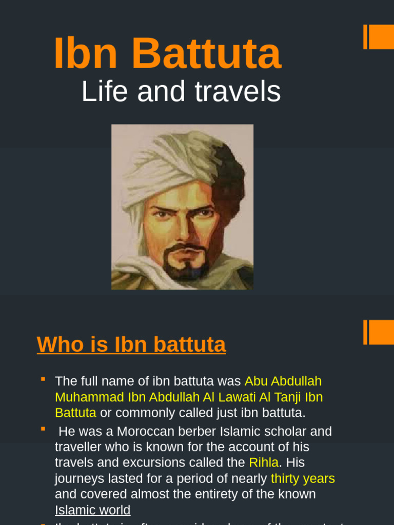 Ibn Battuta Grade 7 Presentation | PDF | Abrahamic Religions