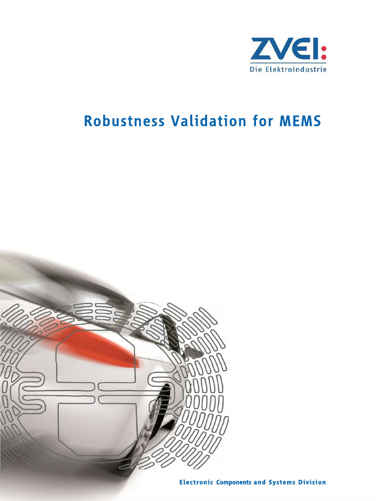 2014 04 Robustness Validation For MEMS 2nd Edition | PDF | Reliability Engineering