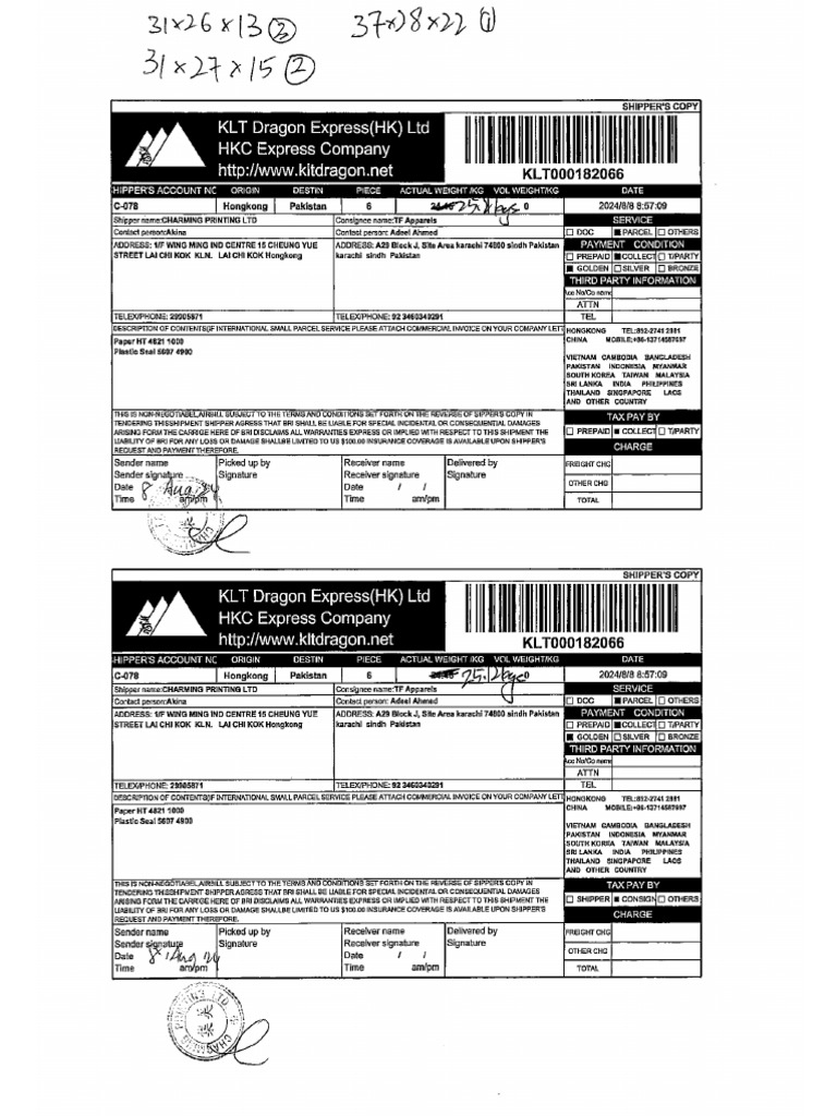 KLT000182066 AWB | PDF