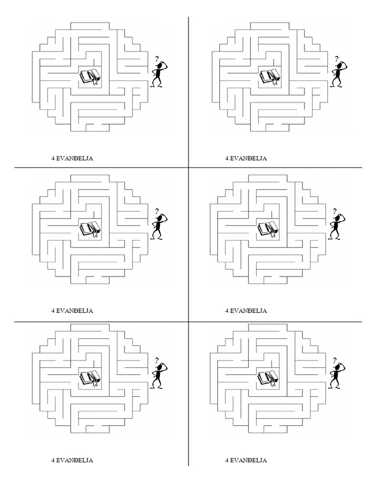 Djecak Knjiga Vjeronauk-Labirint | PDF