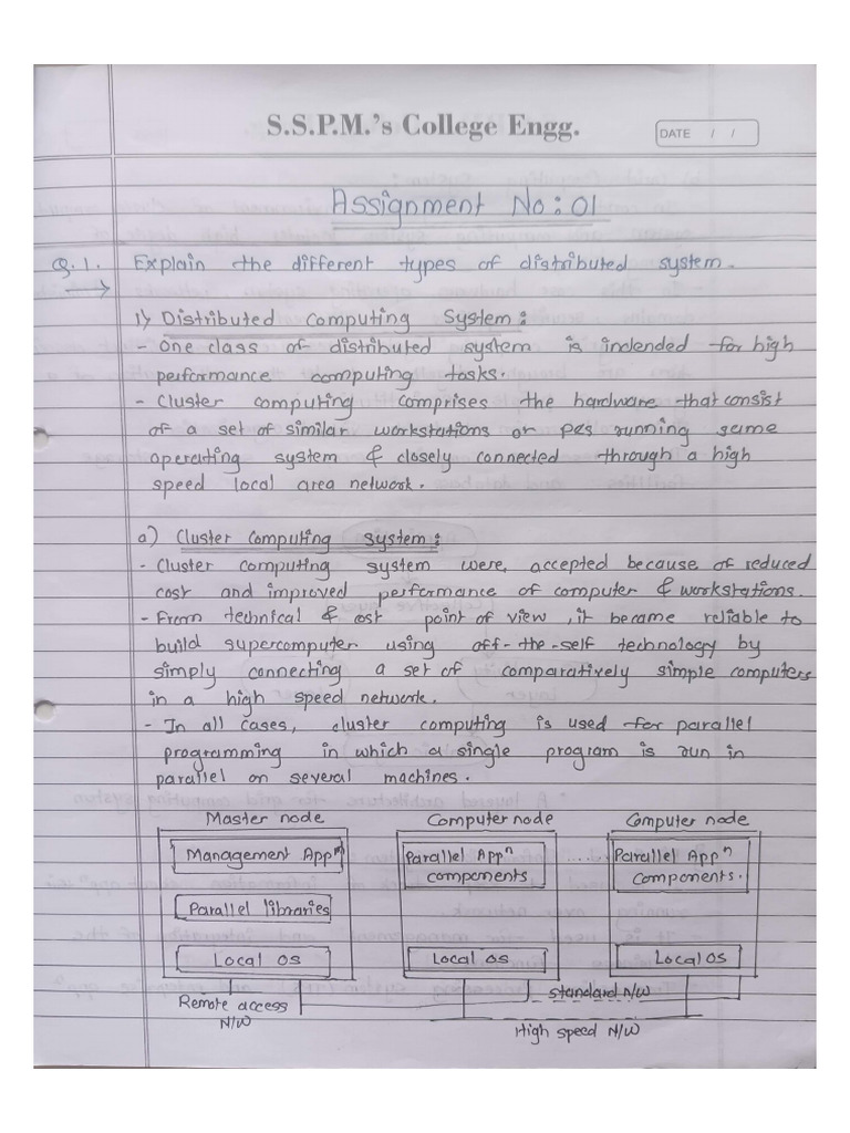 DC Assignment 1 | PDF