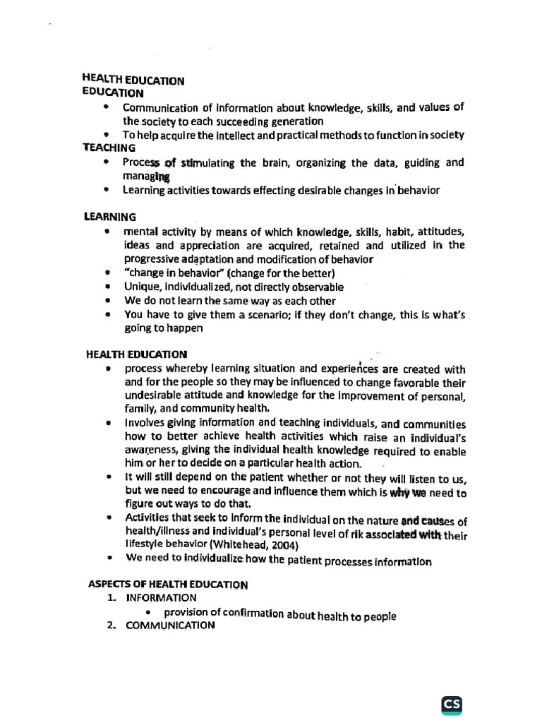 Health Educ | PDF