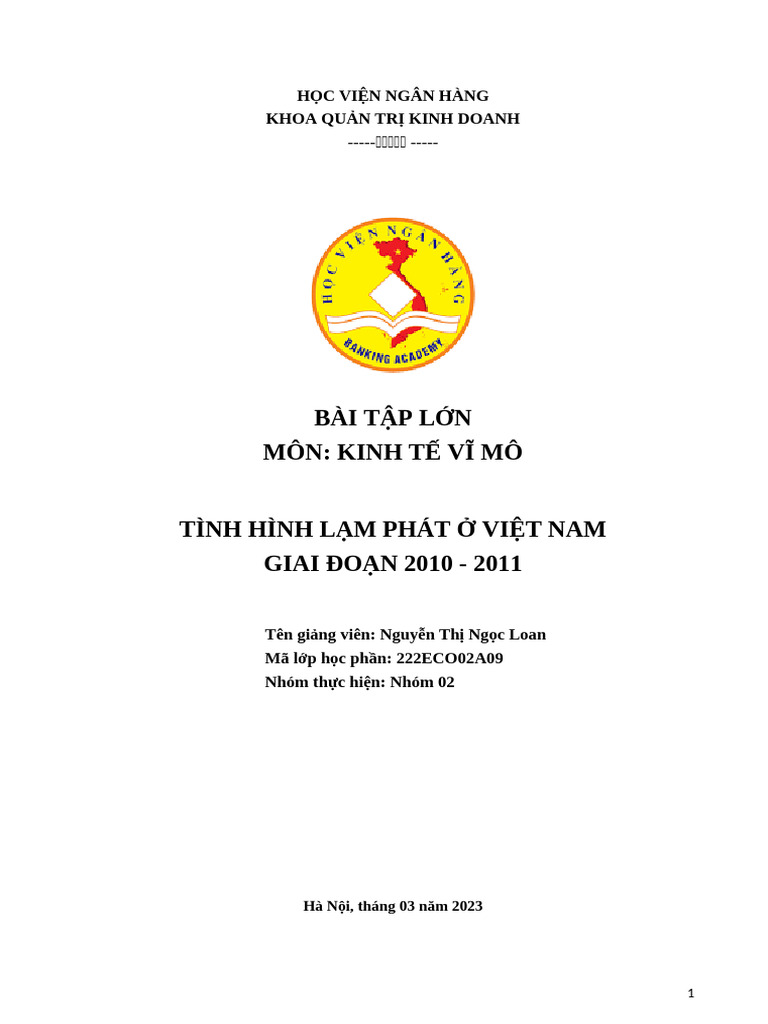 222eco02a09 - BT L N KTVM Nhóm 2 | PDF