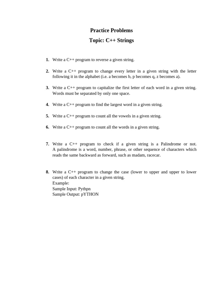 Strings | PDF