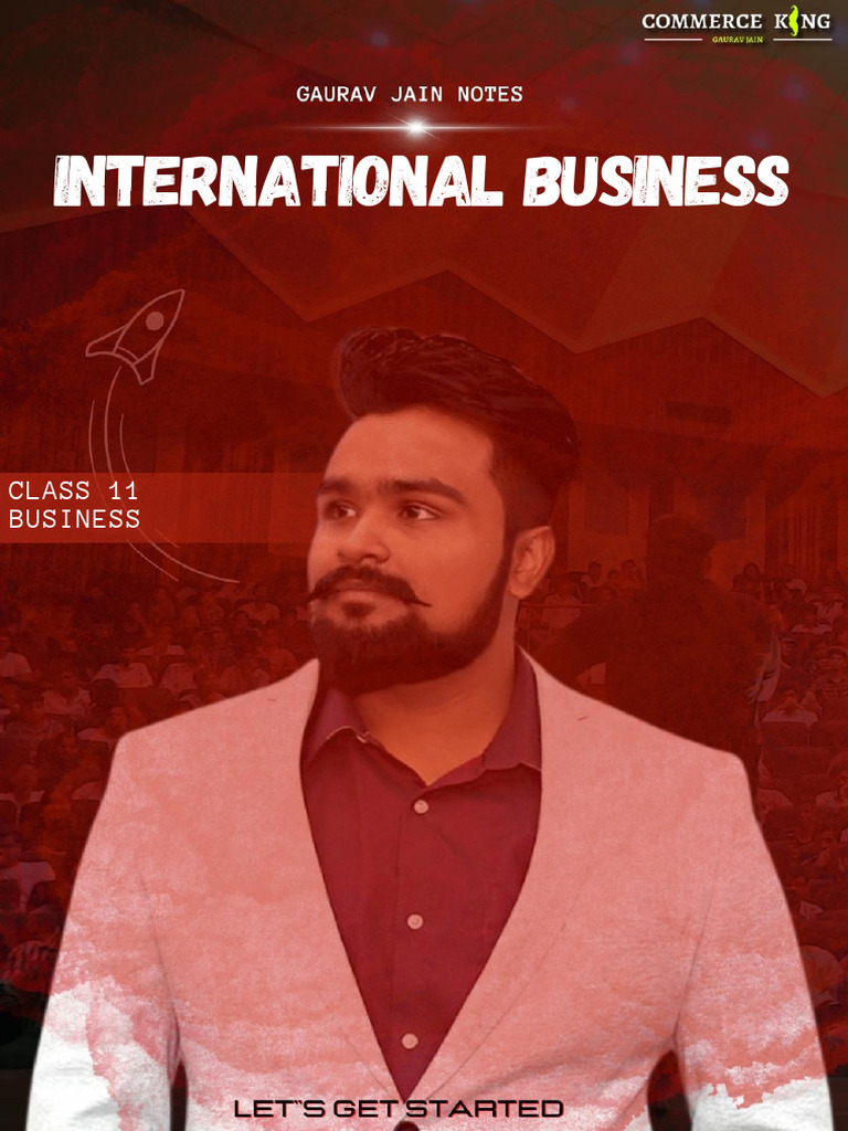International Business Overview for Class 11 | PDF | Receipt | World ...