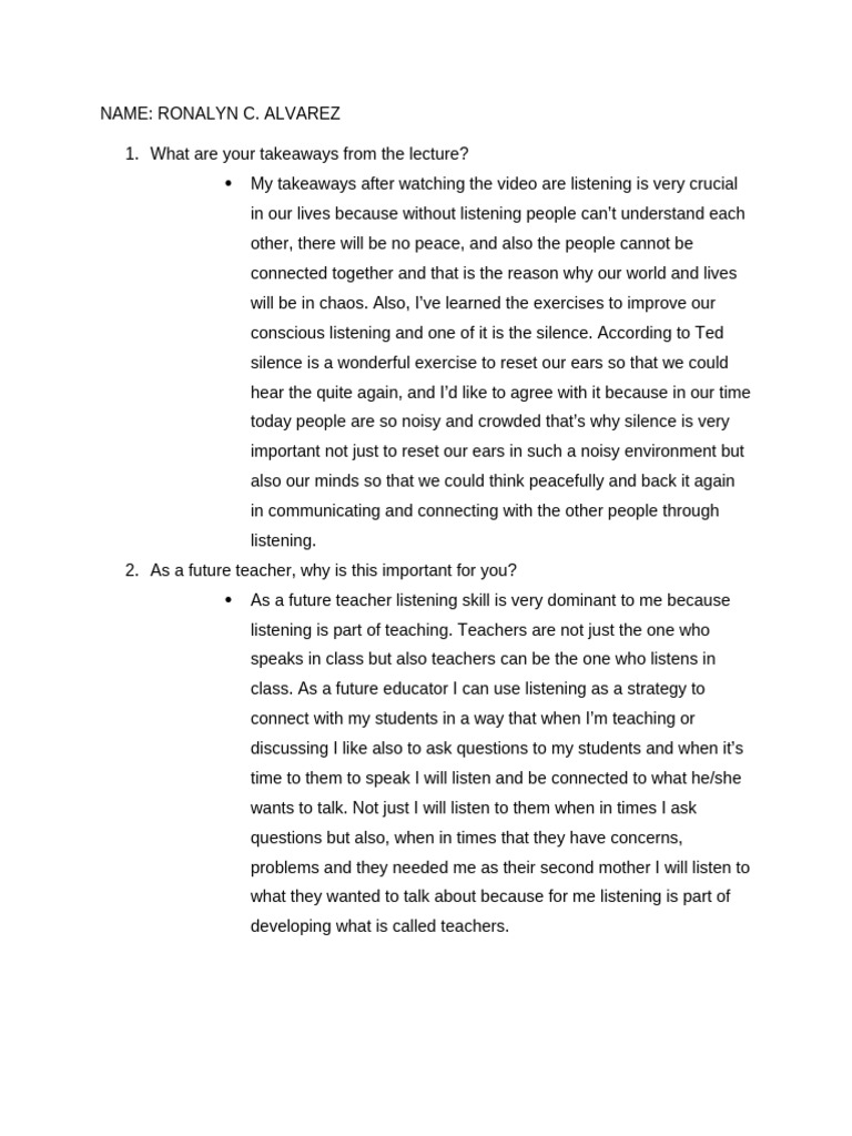 Activity 1 (Macroskills) | PDF