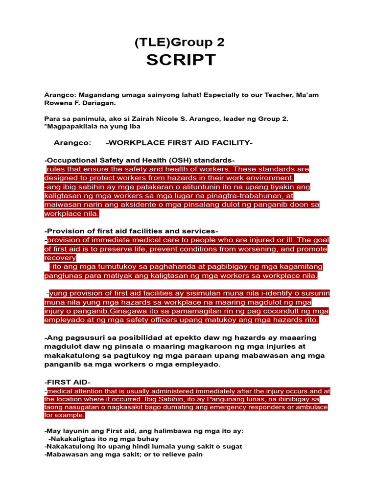 TLEGroup-2-Script | PDF