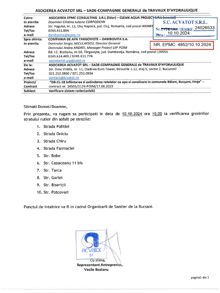 4852 CL 18 Verificare Sistem Rutier | PDF