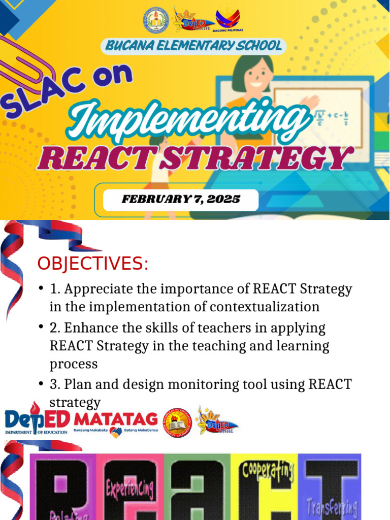 React Strategy Final 1 | PDF | Learning | Constructivism (Philosophy Of ...