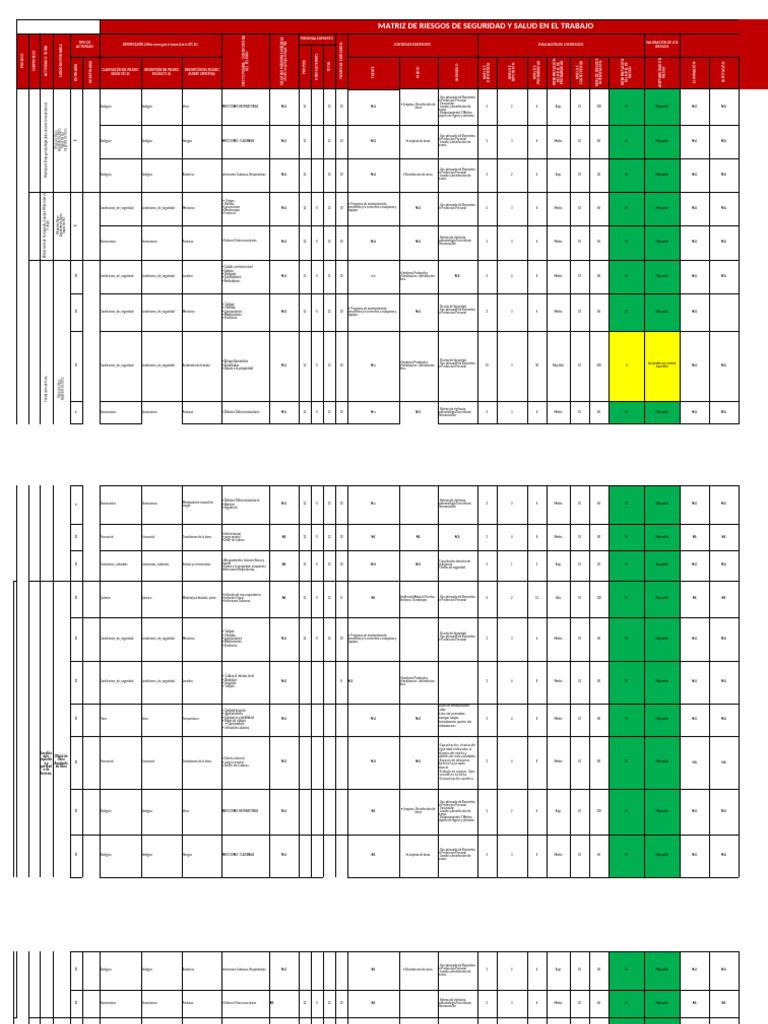 SSA - Matrices ETERNIT | PDF | Especialidades Medicas | Enfermedades y ...