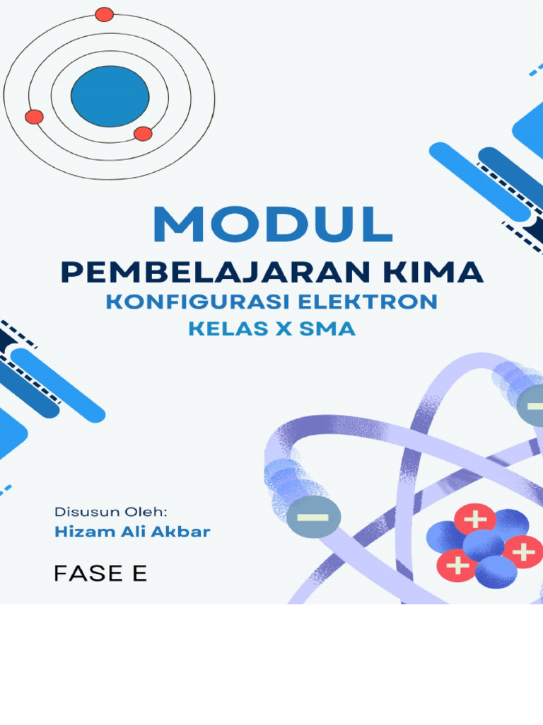 Modul Ajar Kimia Konfigurasi Elektron PPL | PDF