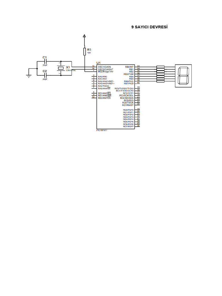 Proteus Ccs c Ile Pic 7-Segment Display Surme | PDF