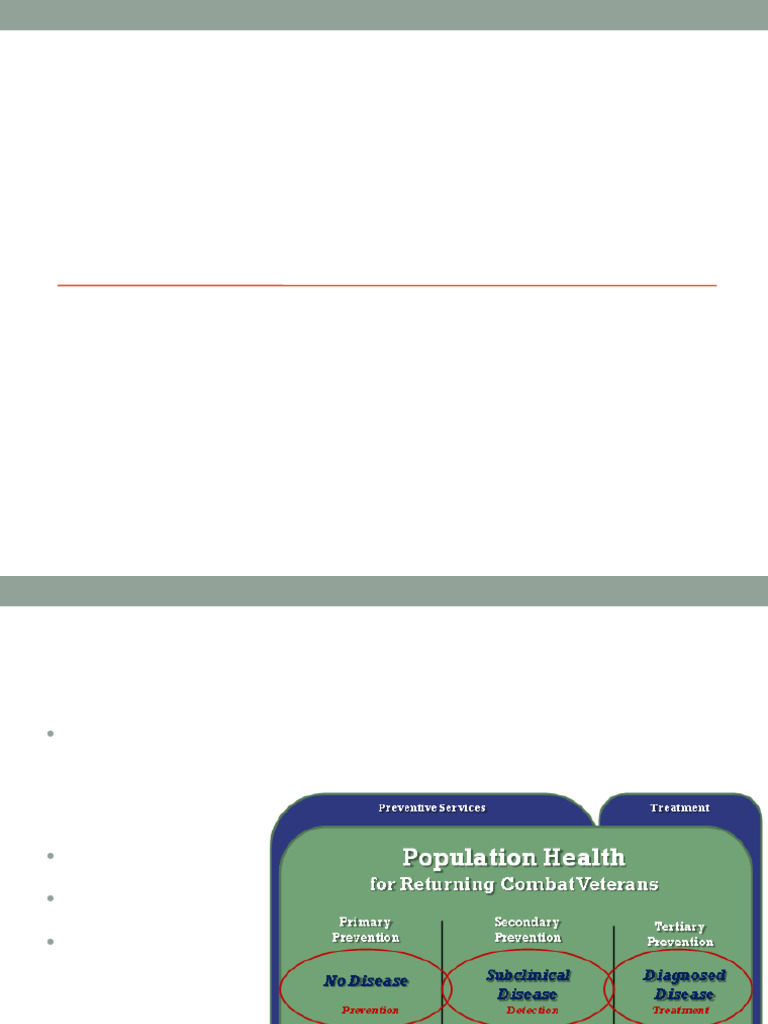 Three Levels of Prevention | PDF | Health Care | Preventive Healthcare