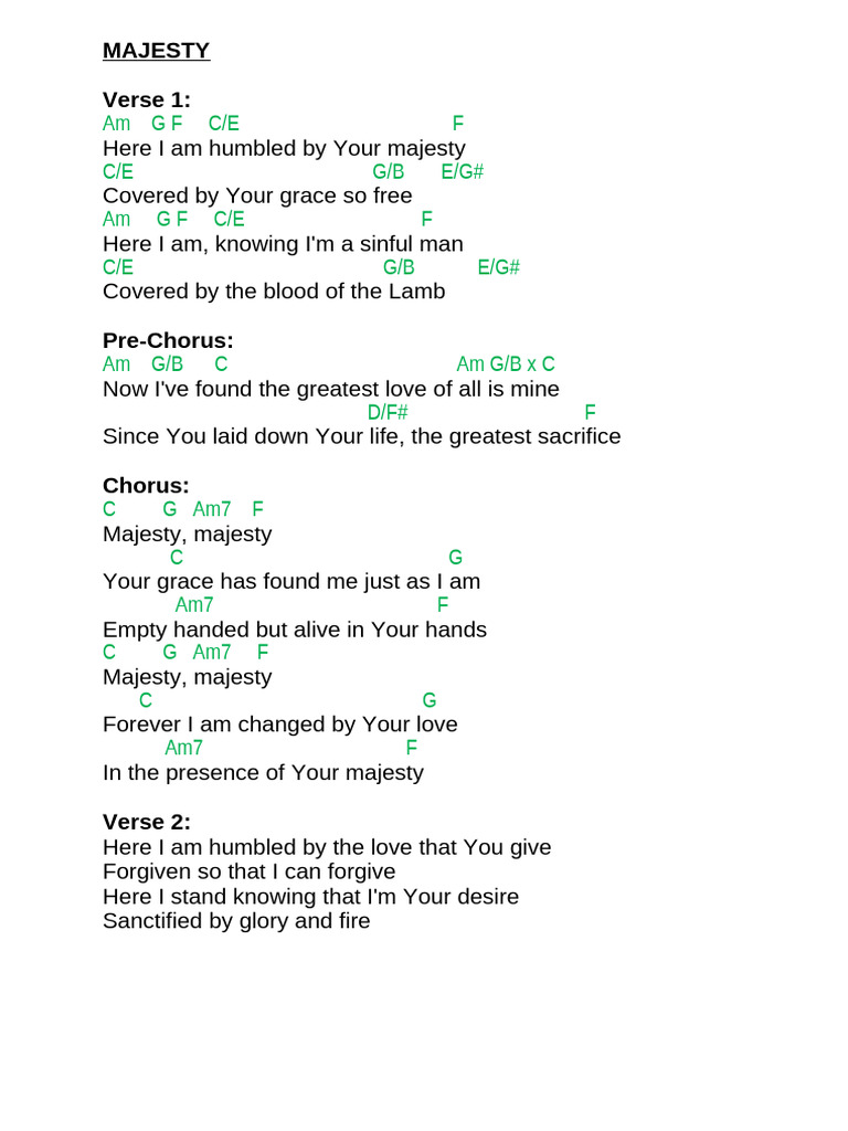 MAJESTY | PDF